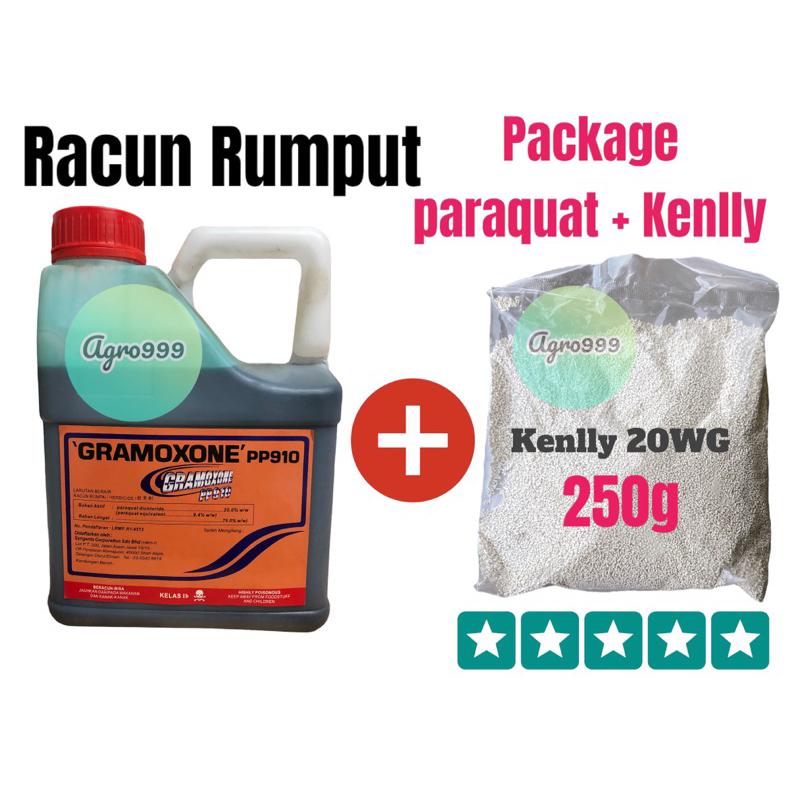(Set)Ready stock 4L Racun sentuh|Racun lalang&rumput|cepat mati ...