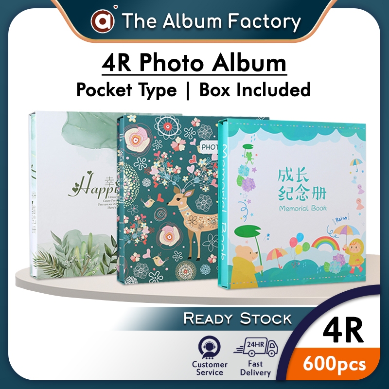 Photo Album 4R 600pcs+Box (Ready Stock)Album Gambar | Shopee Malaysia