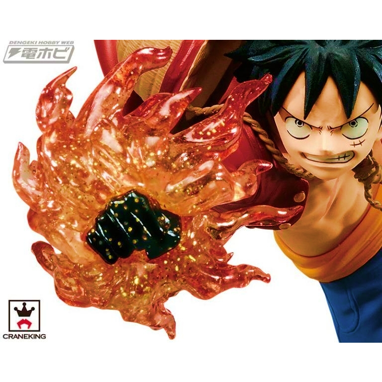 Original Bandai Banpresto GxMateria One Piece Monkey.D.Luffy Fire ...