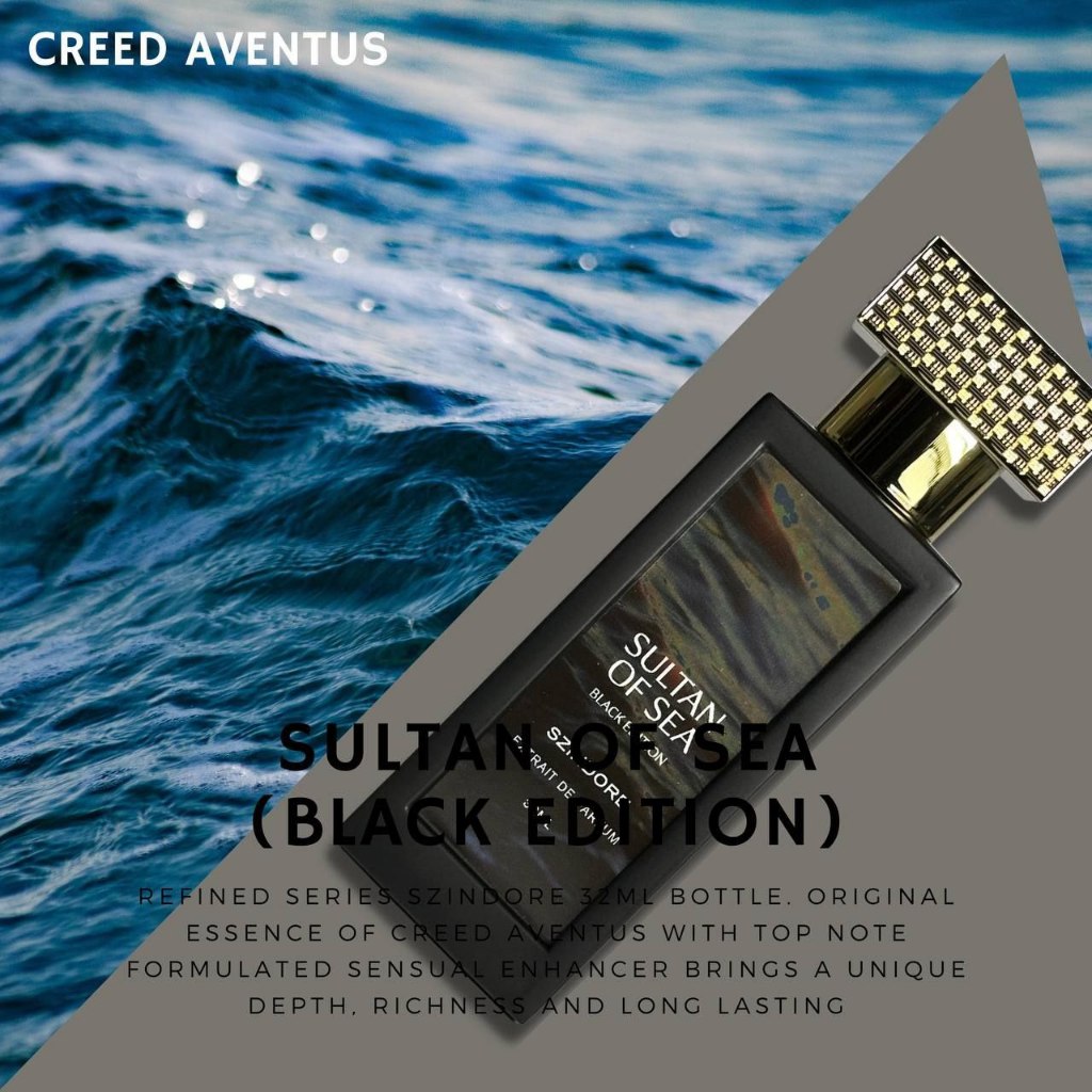 SZINDORE SULTAN OF SEA BLACK EDITION PERFUME FOR MEN | Shopee Malaysia