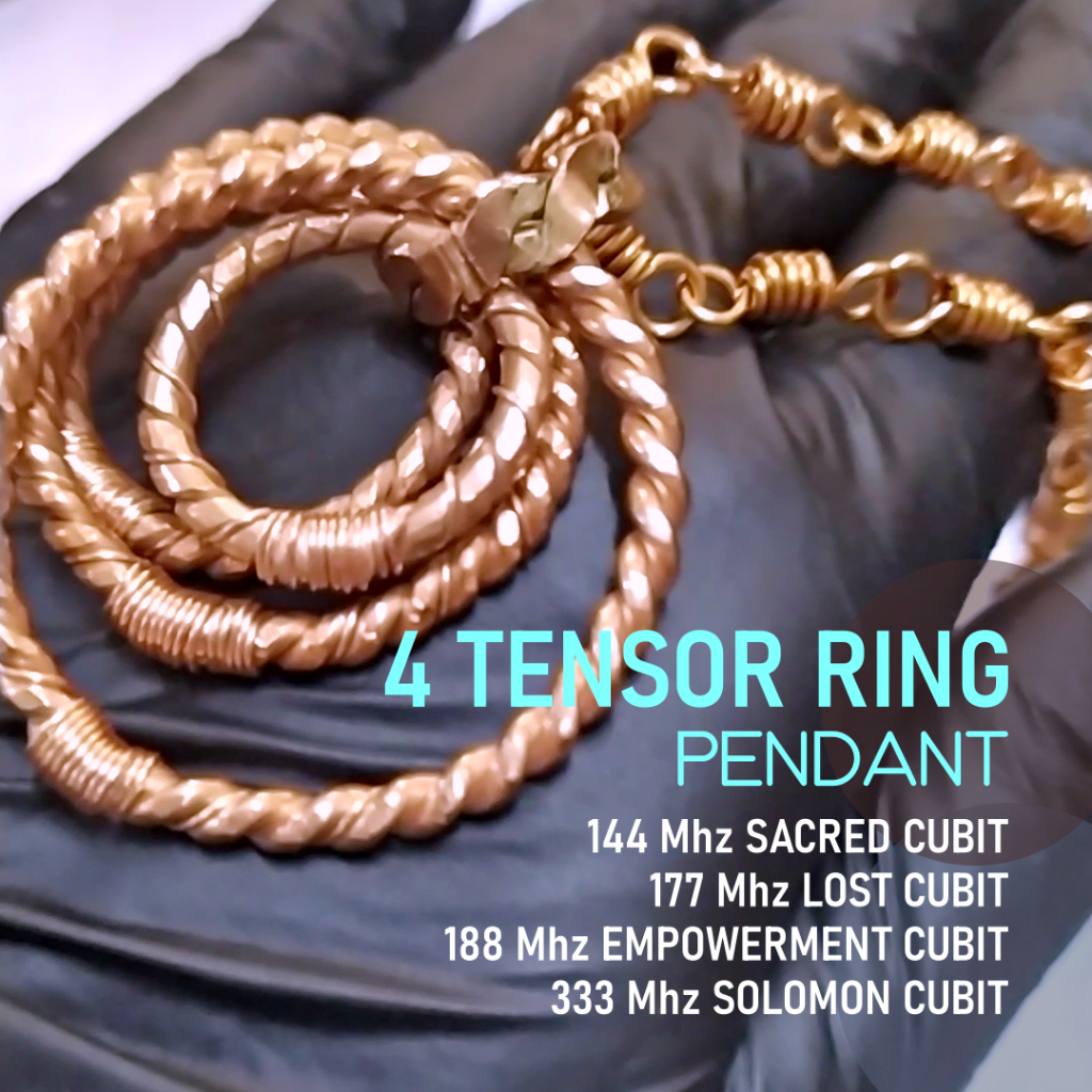 Tensor Ring Copper Pendant | Necklace 手工铜吊坠 🧬 Sacred Lost Empowerment ...