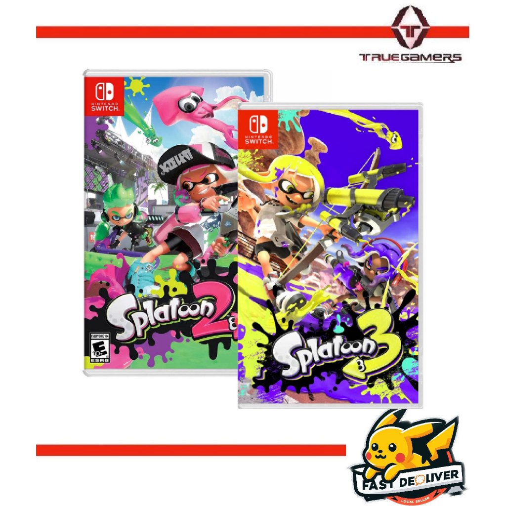 Nintendo Switch Splatoon 3 | 2 - English/Chinese | Shopee Malaysia
