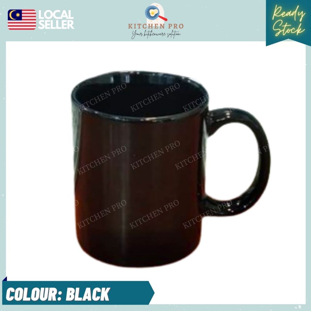 𝐊𝐈𝐓𝐂𝐇𝐄𝐍 𝐏𝐑𝐎 | Plain Colour Ceramic Coffee Tea Mug For Gathering / 320ml ...