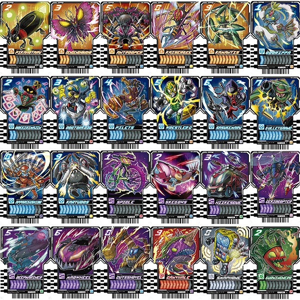 Bandai Kamen Rider Gotchard DX Ride Chemy Trading Card PHASE: 01 Box ...