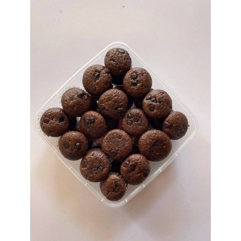 Banana Muffin - Double Choco (30 biji sebekas) | Shopee Malaysia