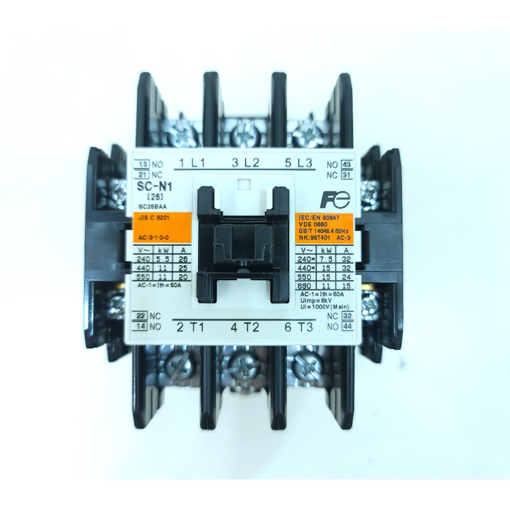 Fuji SC-N1 Magnetic Contactor 32A 240VAC [100% Original Japan] | Shopee Malaysia