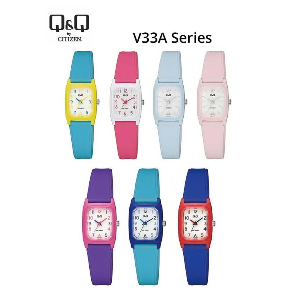 Q&Q Japan by Citizen Kids Resin Analogue Watch V33A | Shopee Malaysia