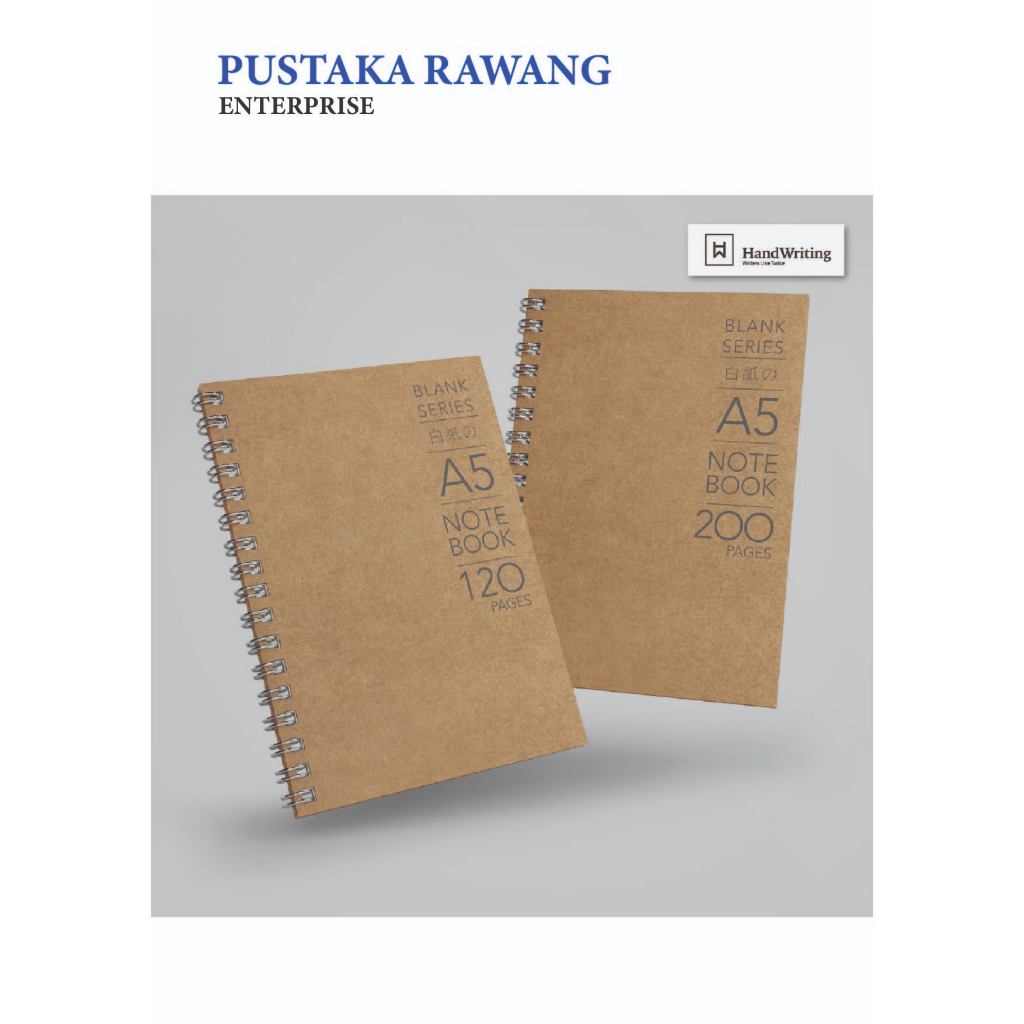 A6, A5, B5 BLANK SERIES NOTE BOOK 70GSM | Shopee Malaysia