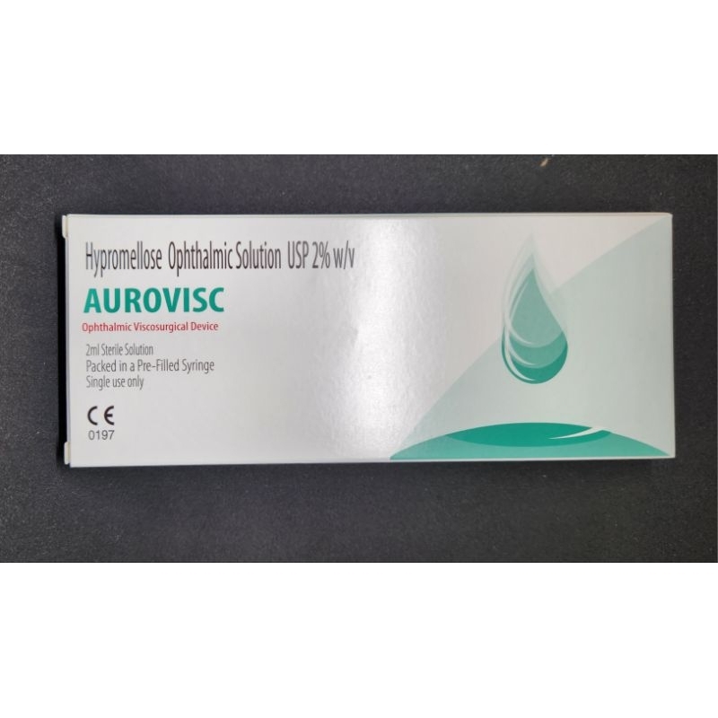 Aurovisc (Aurolab) - Hydroxypropyl methylcellulose 2% (OVD) | Shopee ...