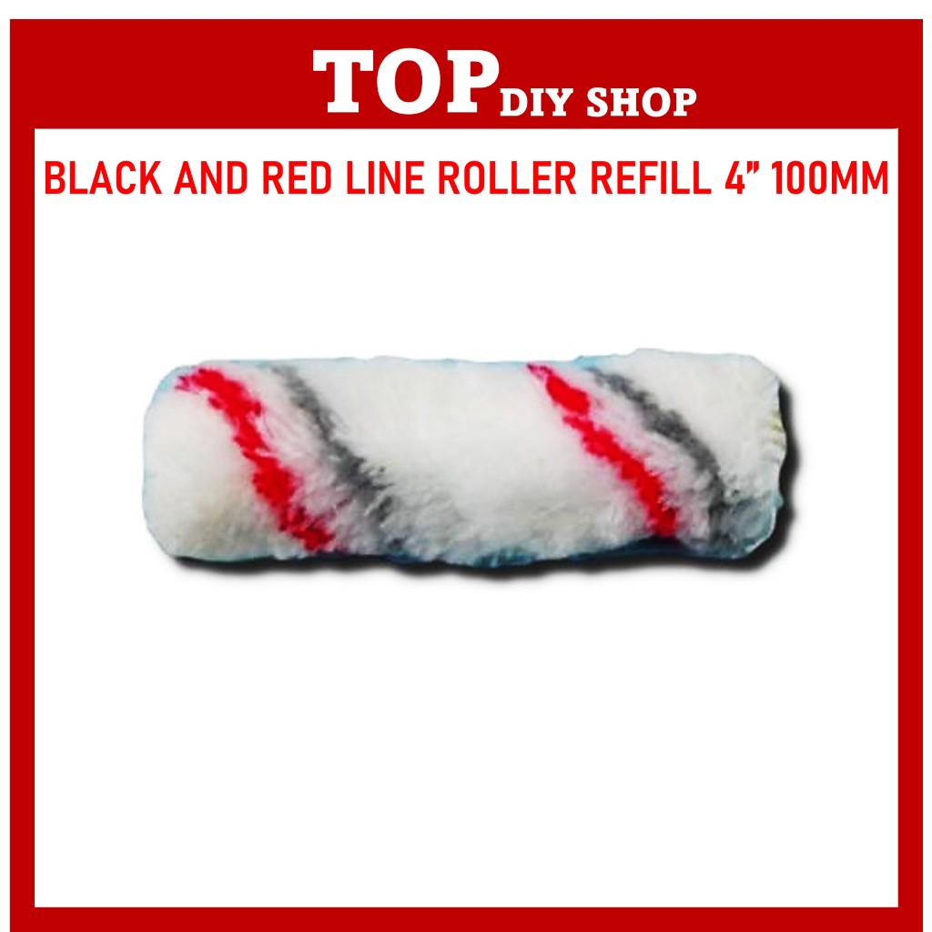4" & 7" Paint Roller Refill And Paint Roller Handle Wall Painting Tools ...
