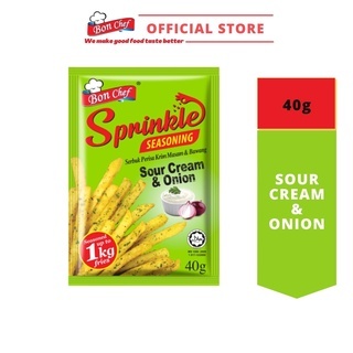 40g Bon Chef Sprinkle Seasoning Sour Cream & Onion | Shopee Malaysia