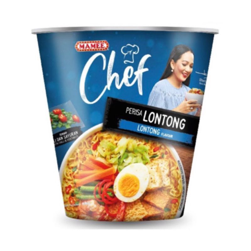 Mamee Chef Cup Curry Laksa / Creamy Tom Yam / Lontong / Ayam 62g-84g | Shopee Malaysia