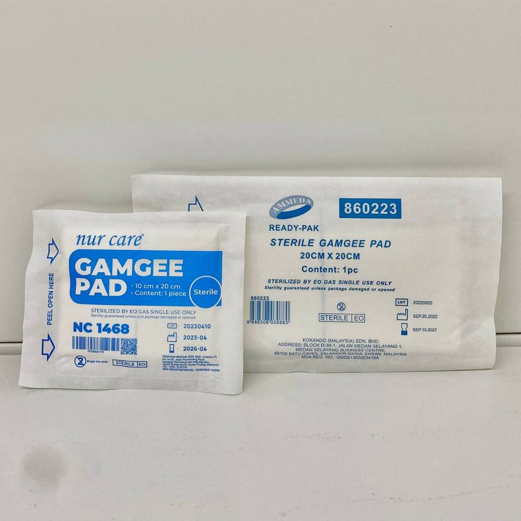 Sterile Gamgee Pad 20cm x 20cm & 10cm x 20cm (1pcs) | Shopee Malaysia