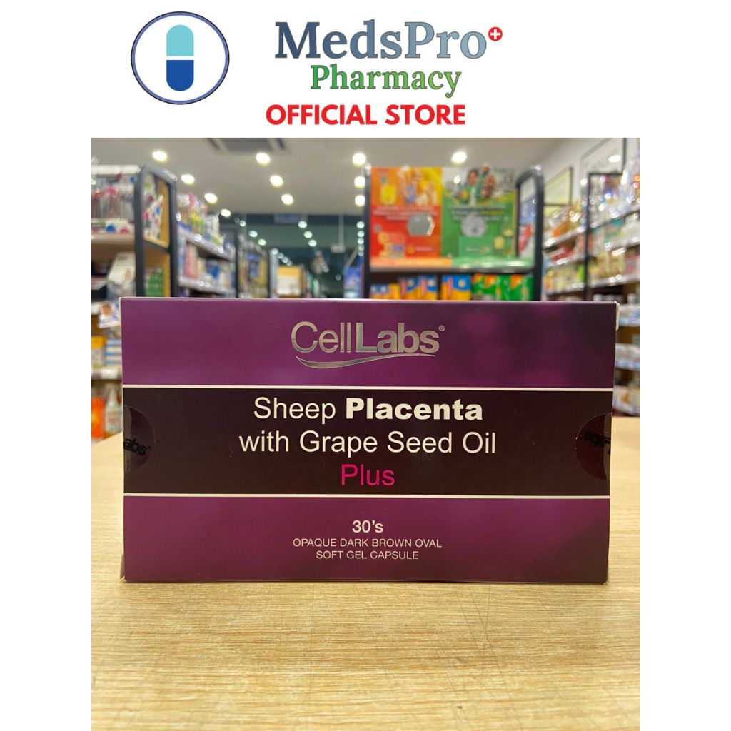 CellLabs Sheep Placenta With Grape Seed Oil Plus 30's | Shopee Malaysia