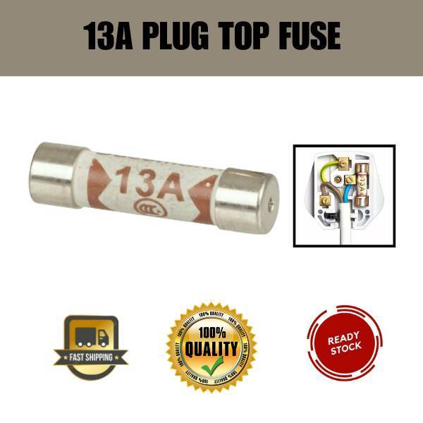 1PCS Plug Top Fuse 13A (6MM x 25MM) | Shopee Malaysia