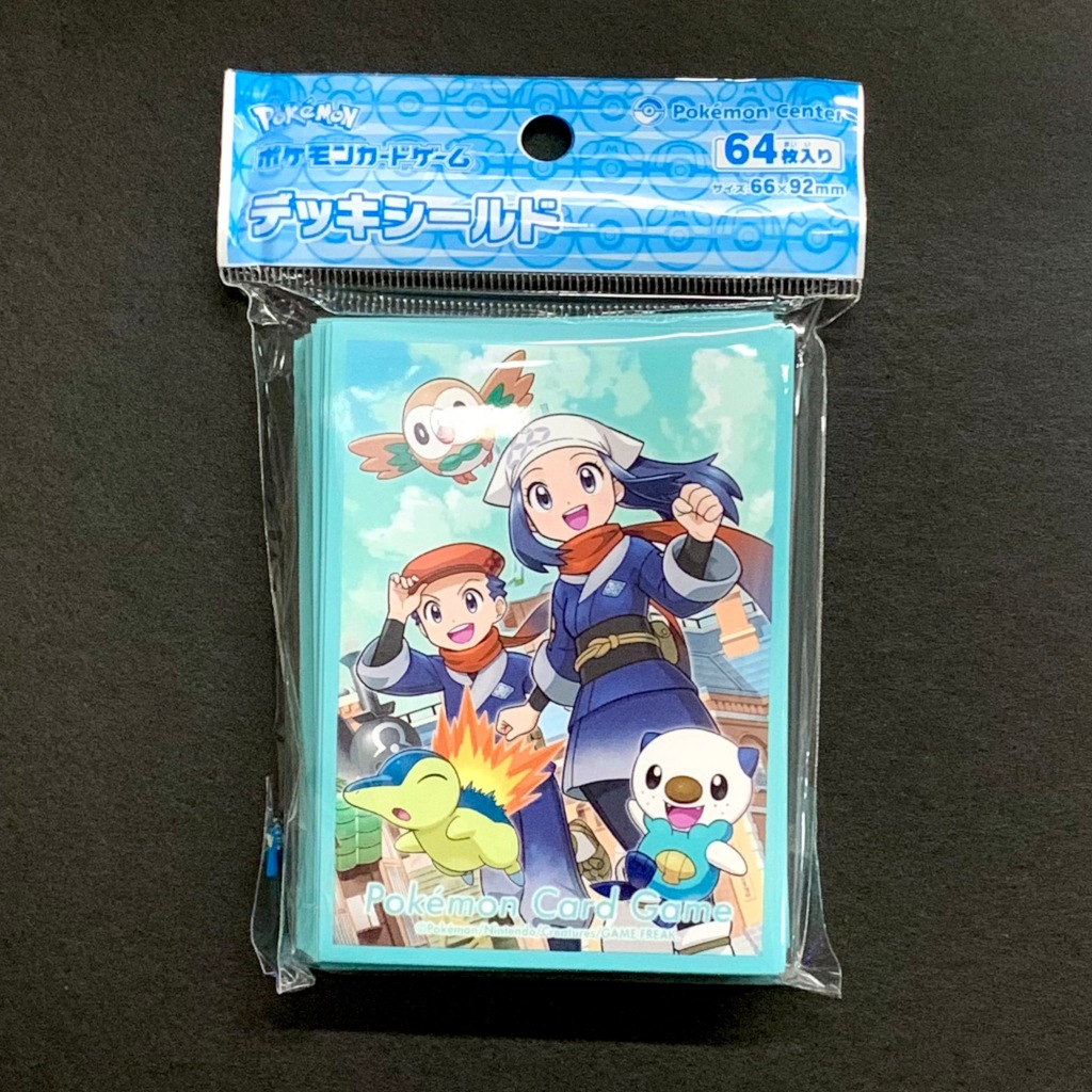 Pokemon TCG Official Card Sleeves | Hisui Protagonist | Accessories ...