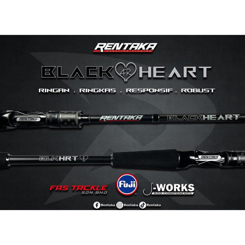 RENTAKA BLACKHEART ROD | Shopee Malaysia
