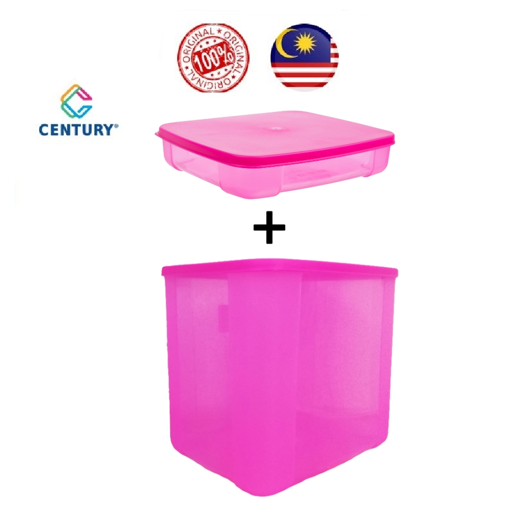 Century Food Container 2 in 1 Multipurpose Plastic Container Plastik ...