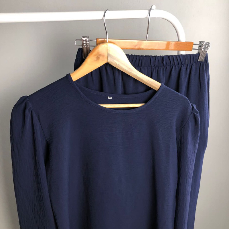 MAWAR SET MUSLIMAH DRESS. SUIT MULIMAH FASHION DESIGN 1 [READY STOCK ...