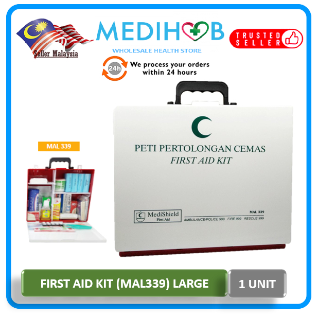 MediShield First Aid Kit Equipped MAL 339 | Shopee Malaysia
