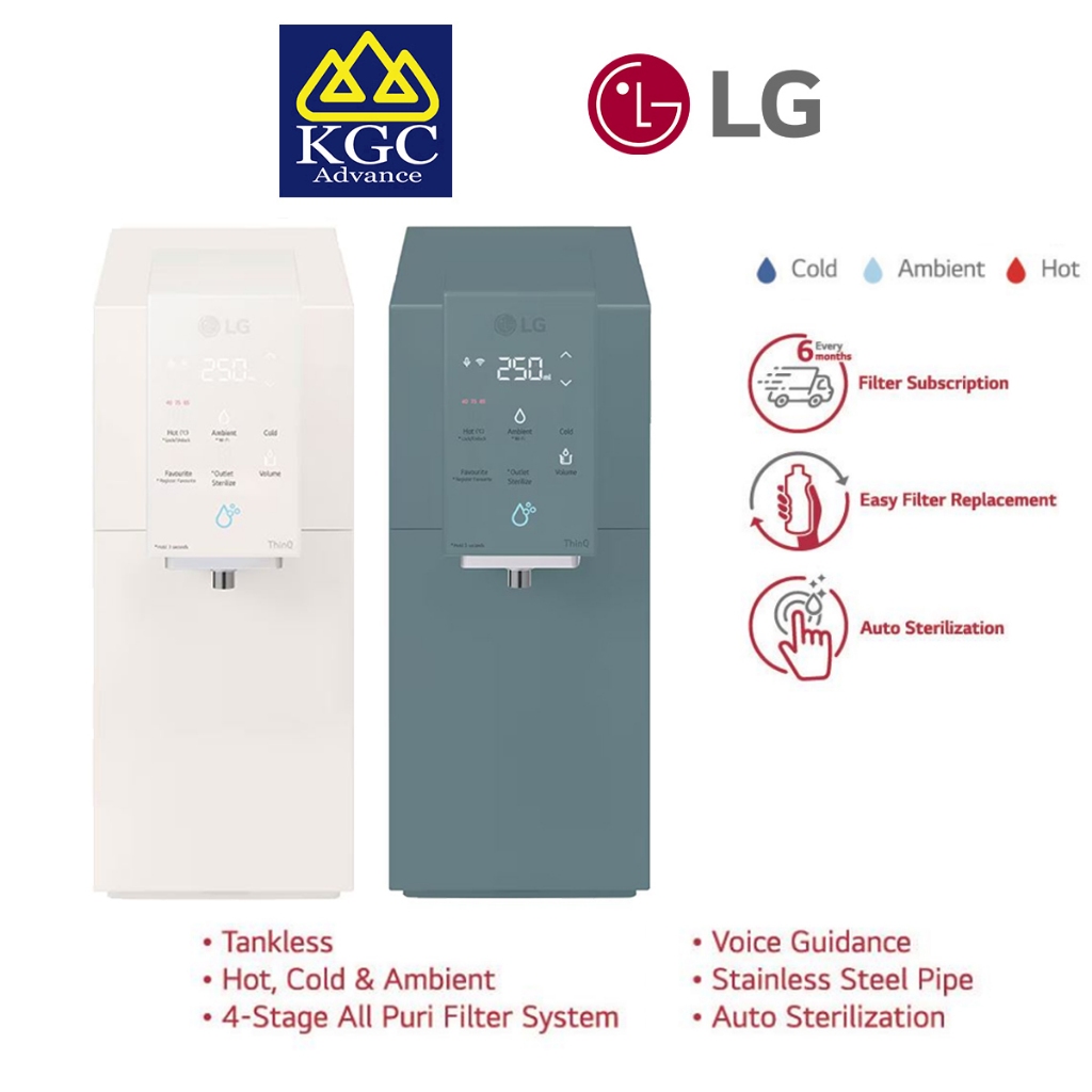 LG WD518AN PuriCare Objet Collection Water Purifier Penapis Air ...