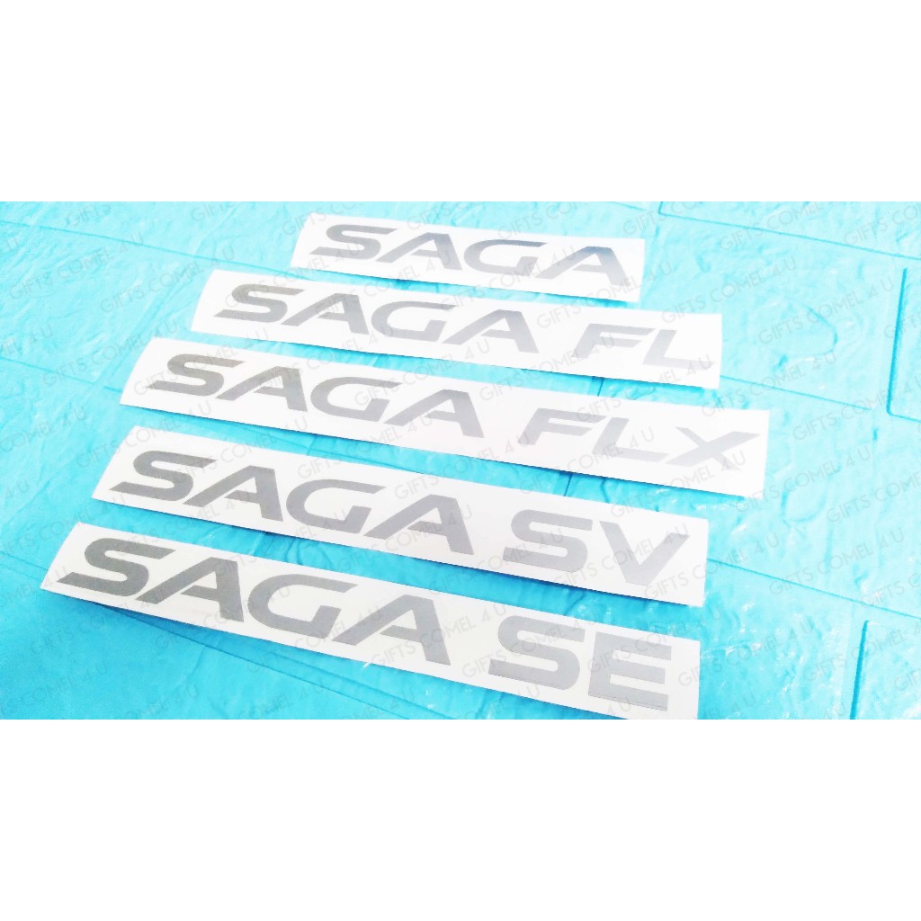 STICKER PROTON SAGA FL / SAGA FLX / SAGA SV / SAGA SE / SAGA 1.3 ...