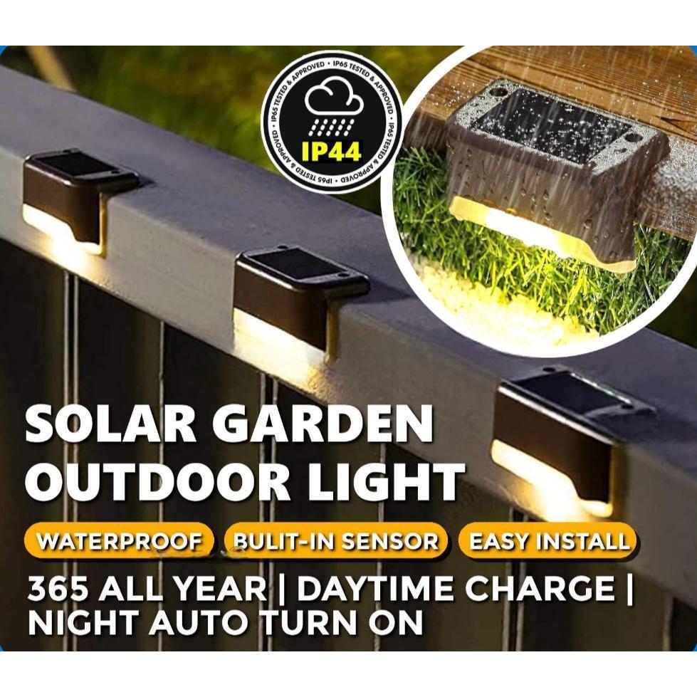 Solar Light Outdoor Lighting Lampu Solar Outdoor Stair Step Deck Fences ...