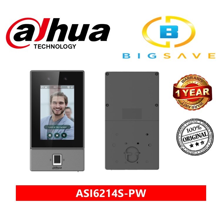 DAHUA ASI6214S-PW FACE RECOGNITION ACCESS CONTROLLER | Shopee Malaysia