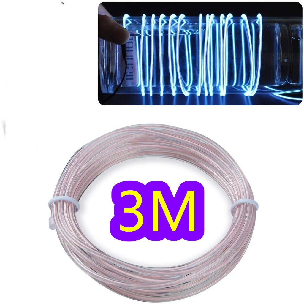 2.8mm Wording Light Strip EL Wire Neon Light With Iron Core Neon Custom ...