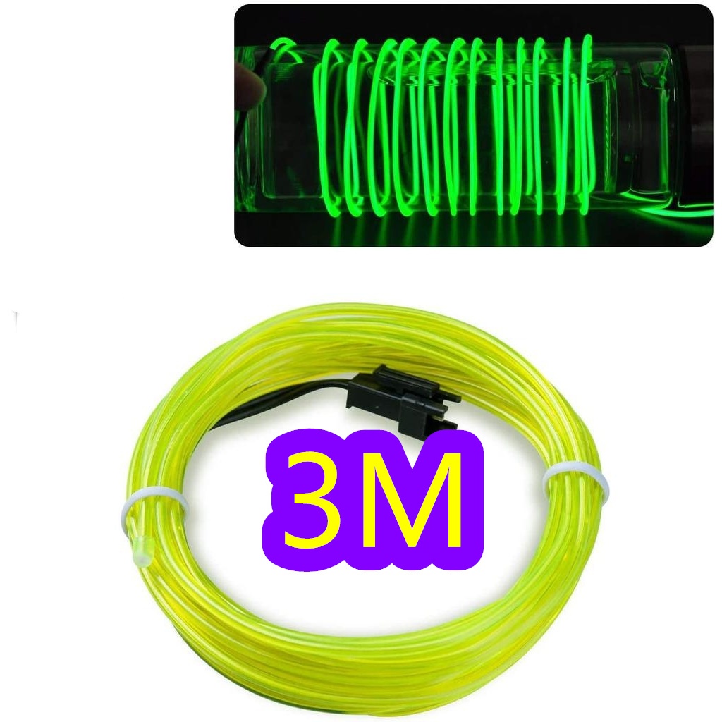2.8mm Wording Light Strip EL Wire Neon Light With Iron Core Neon Custom ...