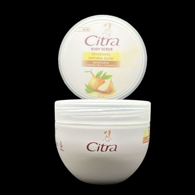CITRA BODY SCRUB BENGKOANG NATURAL GLOW HARGA @ 1 BOTOL (200ml ...