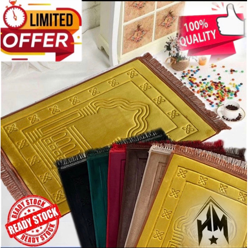 NEW SEJADAH BALDU | 5D XXL SEJADAH GEBU TEBAL | TIMBUL KING | Prayer ...