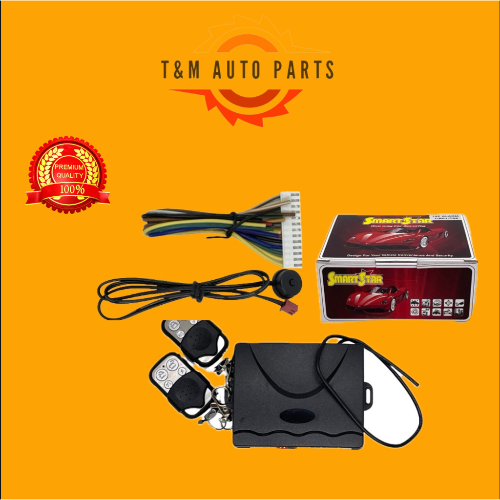 TMAZ 10 SOCKET UNIVERSAL CAR ALARM | Shopee Malaysia