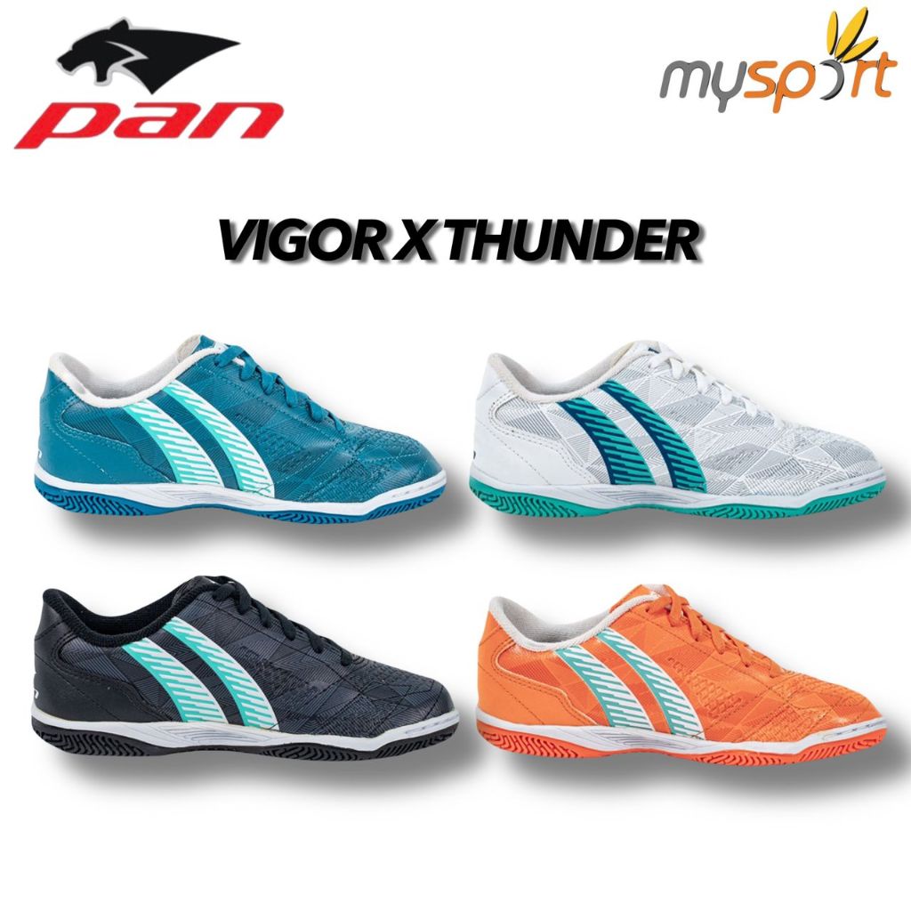 Pan Vigor X Thunder Elvaloy & Pan Venture Futsal Shoes 100% ORIGINAL ...