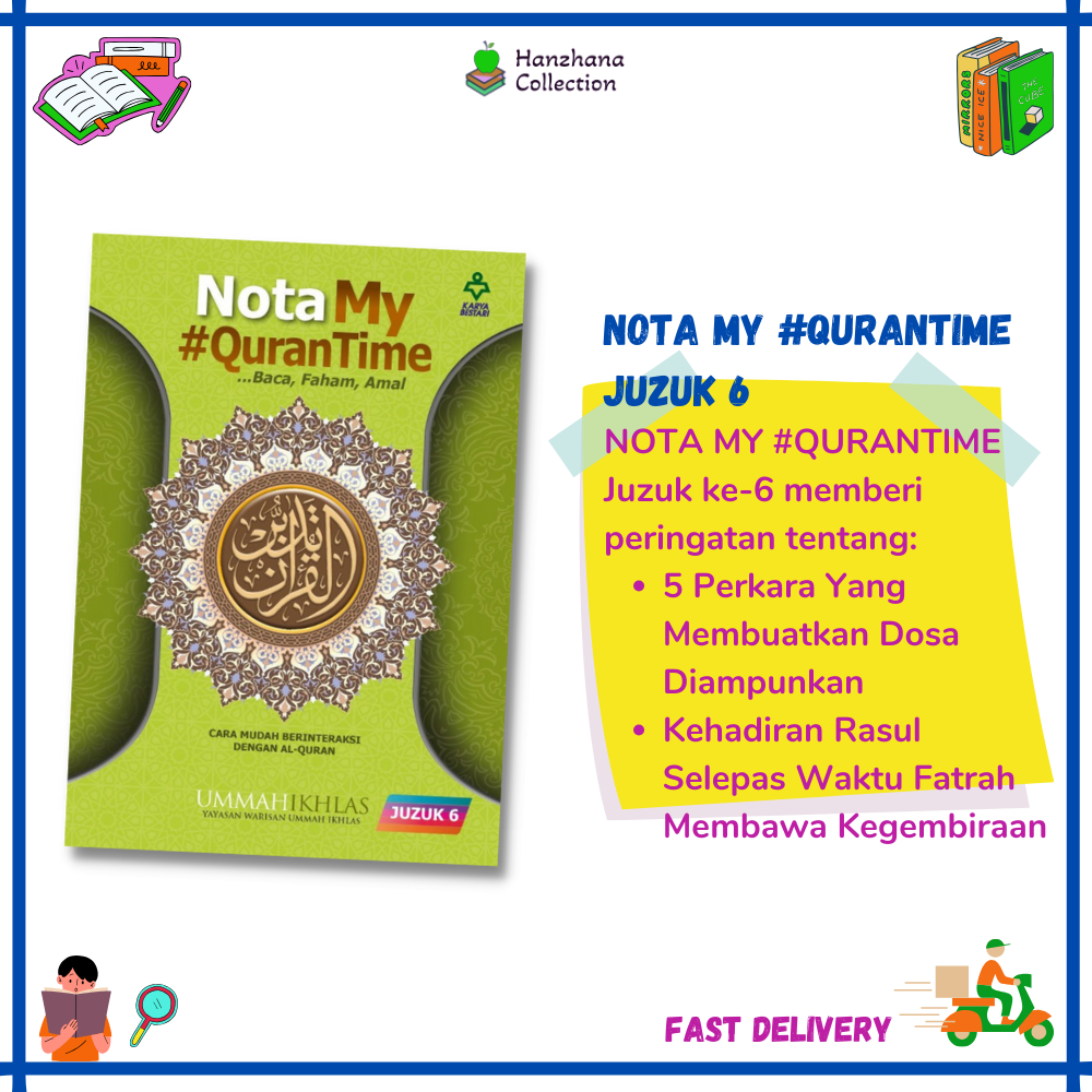 Buku Nota My #Qurantime Juzuk 6 by Karya Bestari | Shopee Malaysia
