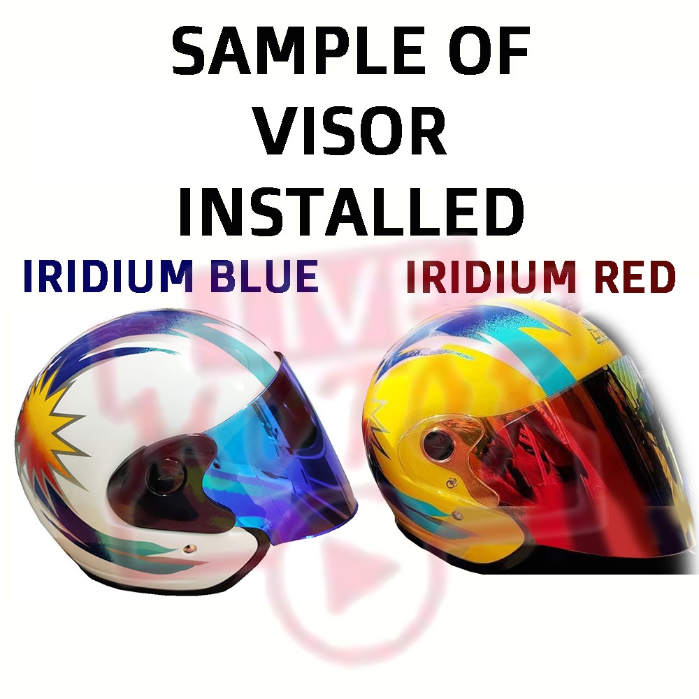 Visor for LTD Sport/ Bintang/Tajam/Blitz MDH D2 Swan LTD INDEX LASER MV ...