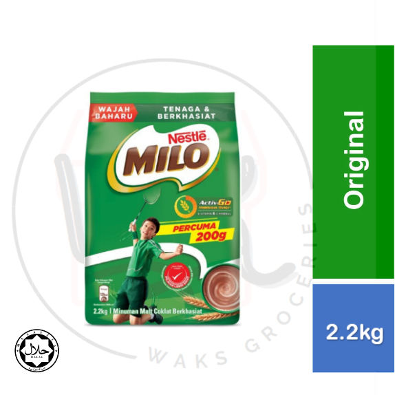 MILO Active Go Softpack 2kg + Free 200g | Shopee Malaysia