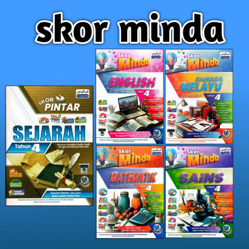fargoes : skor minda tahun 4 (5 subjek bm,bi,mate,sn,sej) | Shopee Malaysia