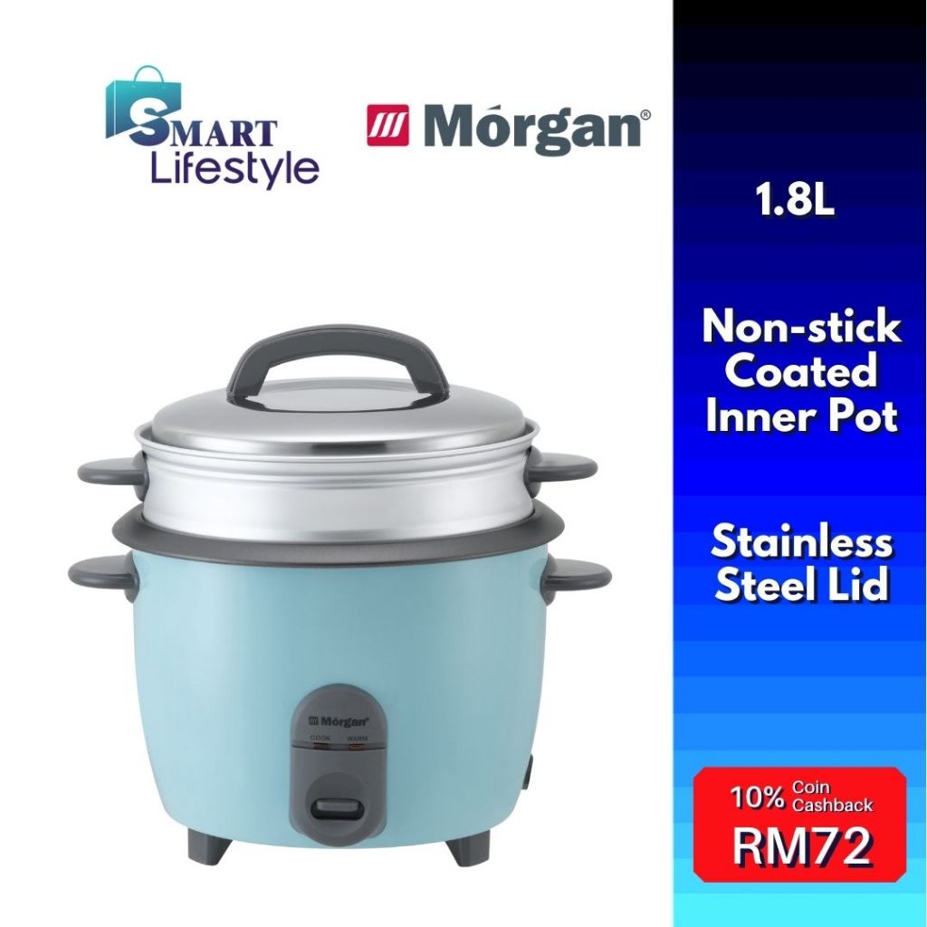 Morgan Tradition Rice Cooker 1.8L MRC-TD618 | Shopee Malaysia
