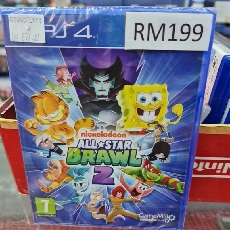 ps4 nickelodeon all star brawl 2 english r2 new and sealed rm199 same ...
