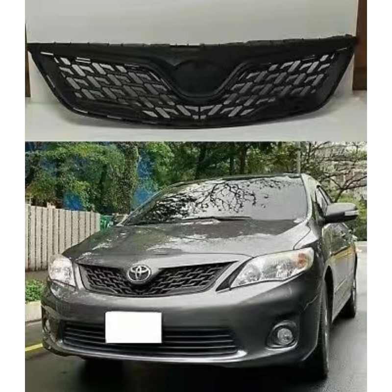 Toyota Altis 2011 - 2013 Front Grill Black ABS Material | Shopee Malaysia