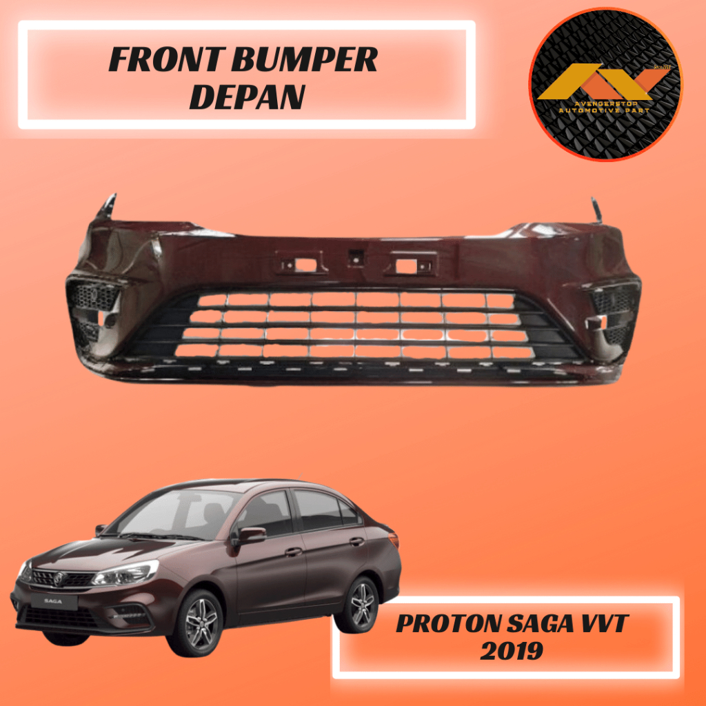 Original Proton Saga VVT 2019 Front Bumper Depan 100% New High Quality ...