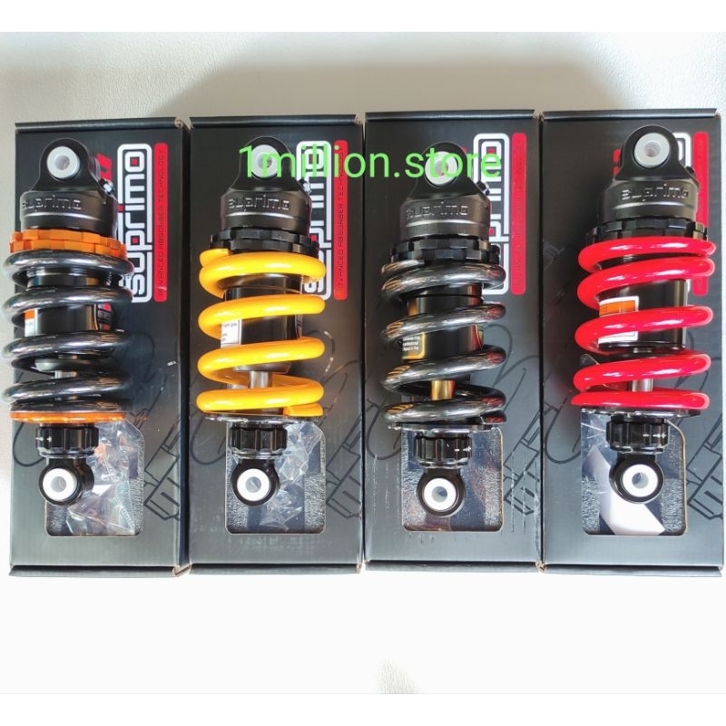 SUPRIMO MONOSHOCK ABSORBER V3S PREMIUM BLACK GOLD 200MM 205MM 230MM 135LC V1-V8 Y15 YSUKU Y16 ...