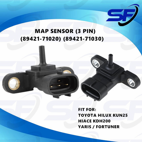 TOYOTA HILUX KUN25 HIACE KDH200 YARIS FORTUNER AIR PRESSURE SENSOR MAP ...