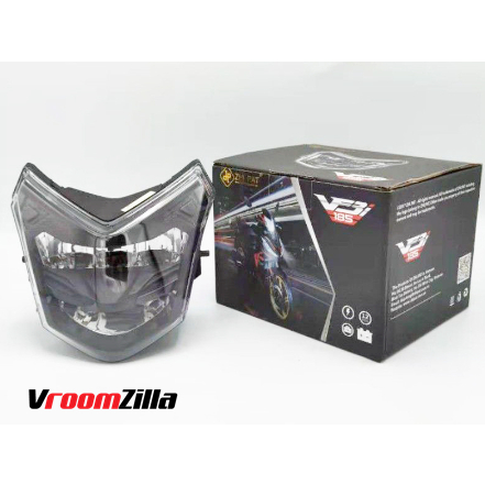 ZHI PAT SYM185 VF3i HEAD LAMP HEADLAMP LED SYM VF3I VF3 185CC 185 SMOKE ...