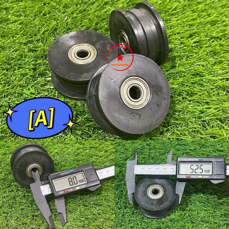 UNIVERSAL CHAIN TENSIONER ROLLER RUBBER GETAH GUIDE RANTAI MOTORCYCLE ...