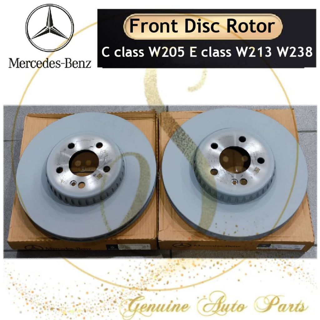 (100% ORIGINAL) MERCEDES-BENZ C-CLASS W205 E-CLASS W213 W238 FRONT DISC ...