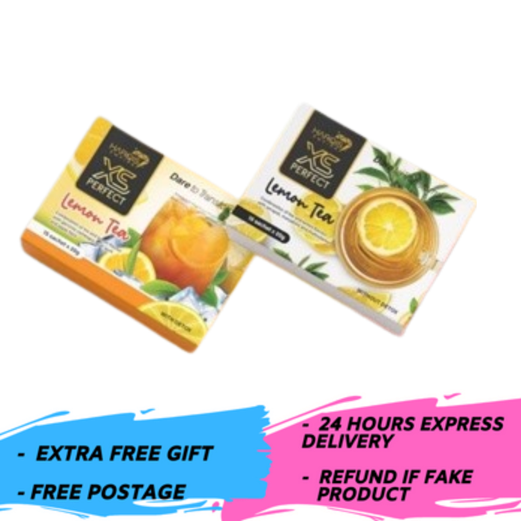 [ INSTANT DELIVERY ] XS PERFECT LEMON TEA WITH DETOX DAN XS PERFECT ...