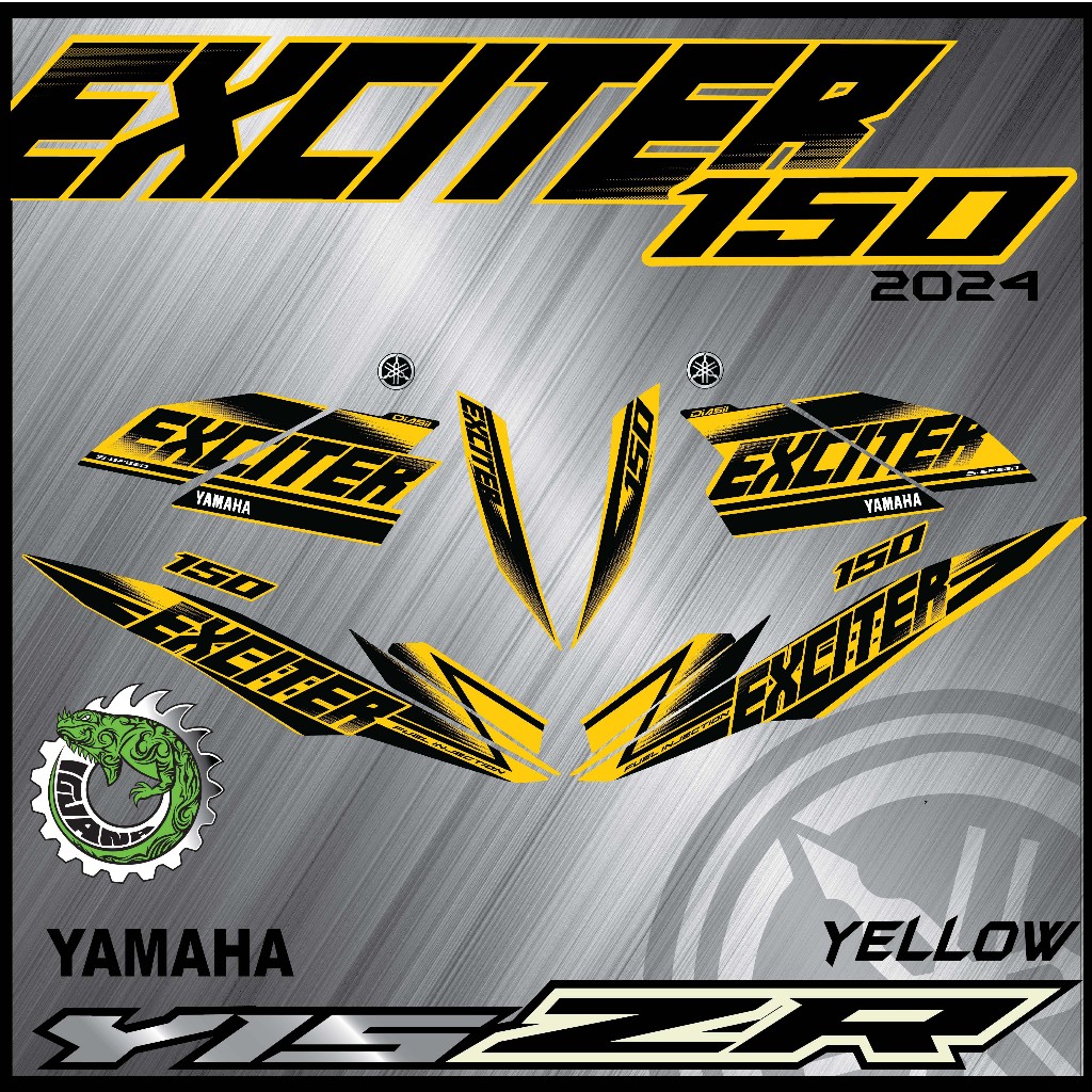 STRIPE MOTOR YAMAHA Y15ZR EXCITER 2024 BODY STICKER VIETNAM CUSTOM ...