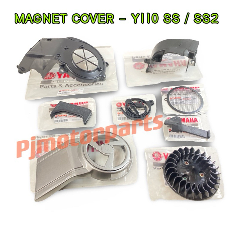Y110 SS / SS2 - MAGNET COVER INNER ENGINE KAVER OUTER COOLING FAN ...